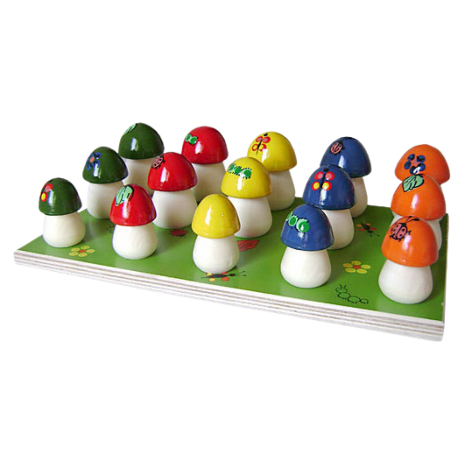 Игрушка Нескучные игры сортер Грибы на поляне