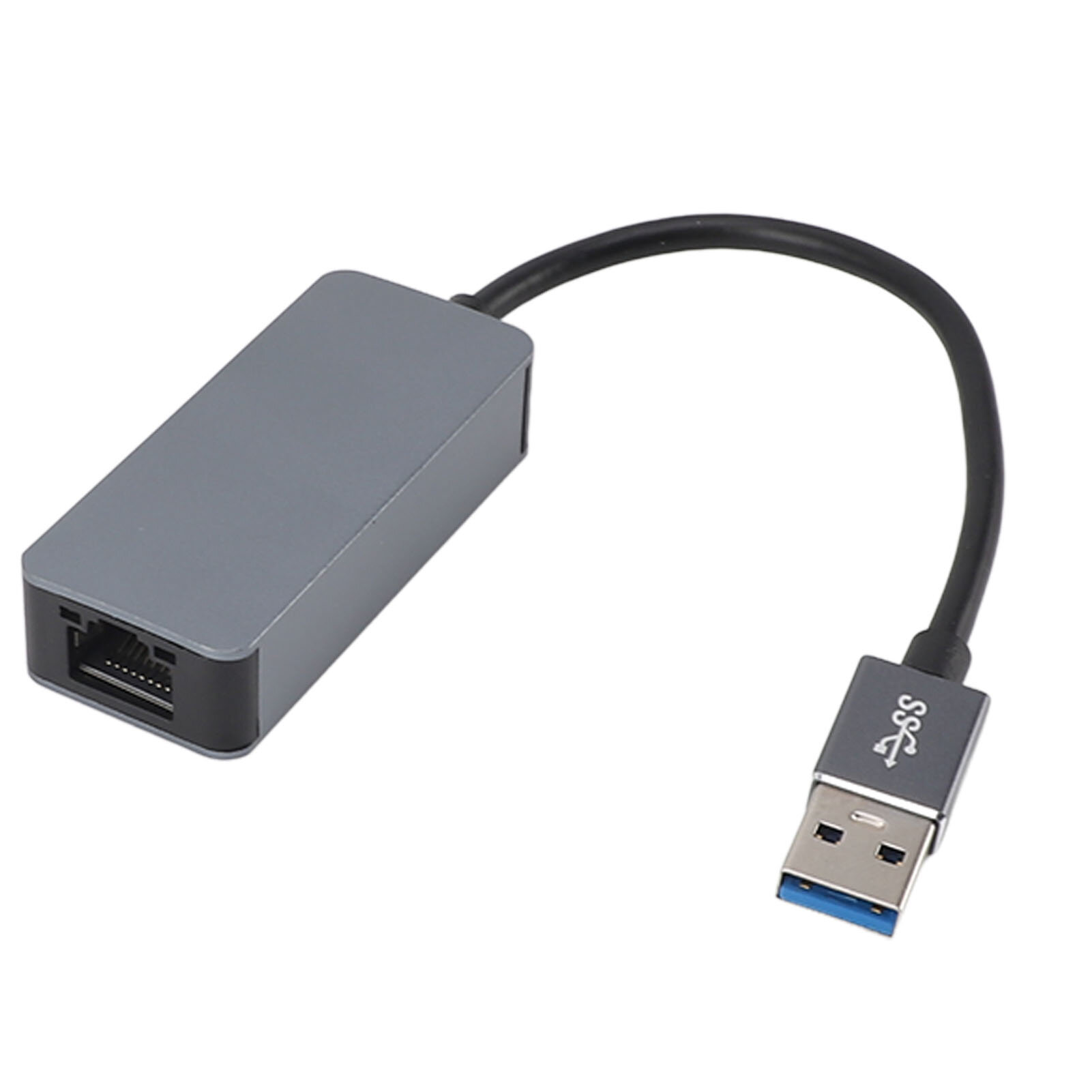 Ethernet-адаптер USB 3.0 2,5G Высокоскоростной портативный адаптер Plug and Play USB 3.2 USB AM 2,5 Гбит/с Ethernet-адаптер для Windows для OS X