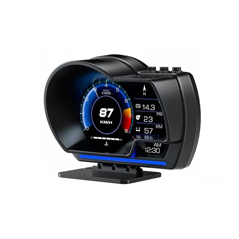 Универсальная Система OBD2 GPS С Двойным Счетчиком Скорости P6 Для Автомобиля С Проекционным Дисплеем
