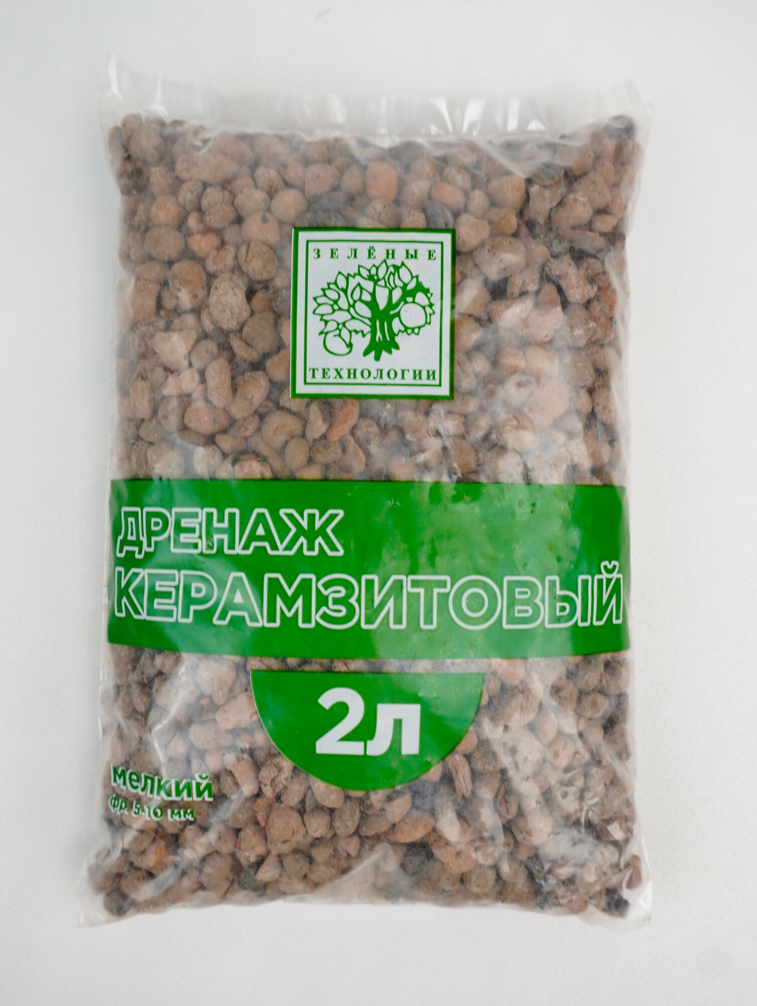 Дренаж керамзитовый (фракция 5-10 мм) 2 л, 4866