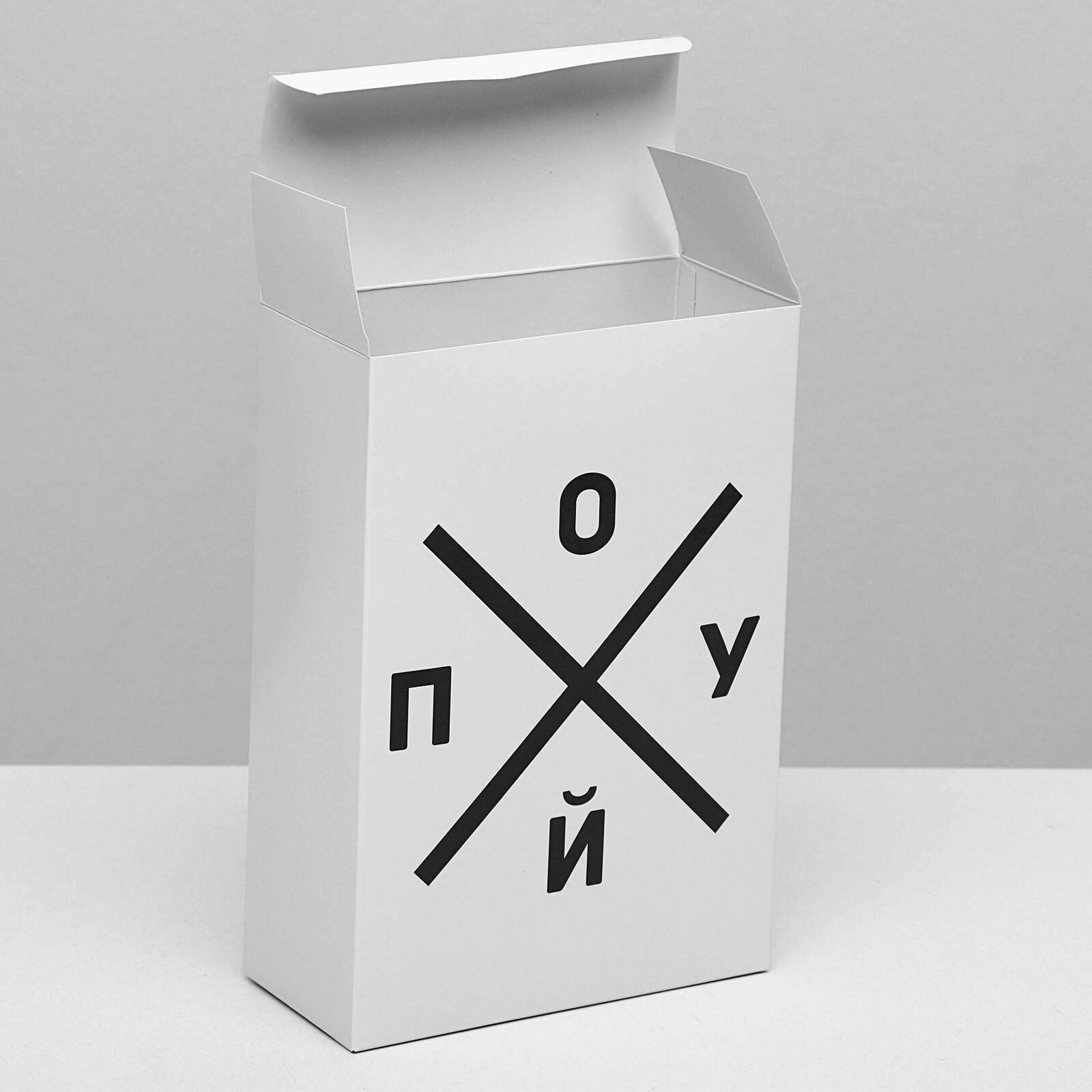 Коробка складная с приколами Загадка, 16 23 7,5 см