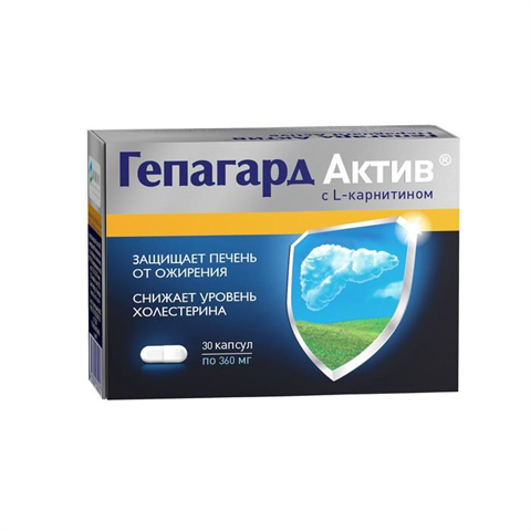 Гепагард актив капс N30