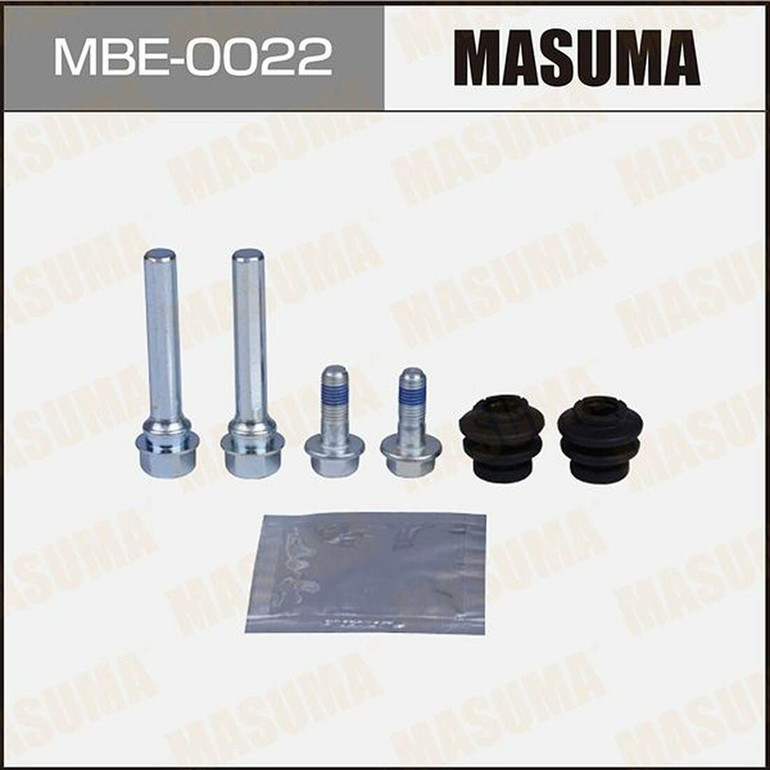 Ремкомплект направляющих тормозного суппорта (с направляющей) Masuma MBE-0022 1шт.