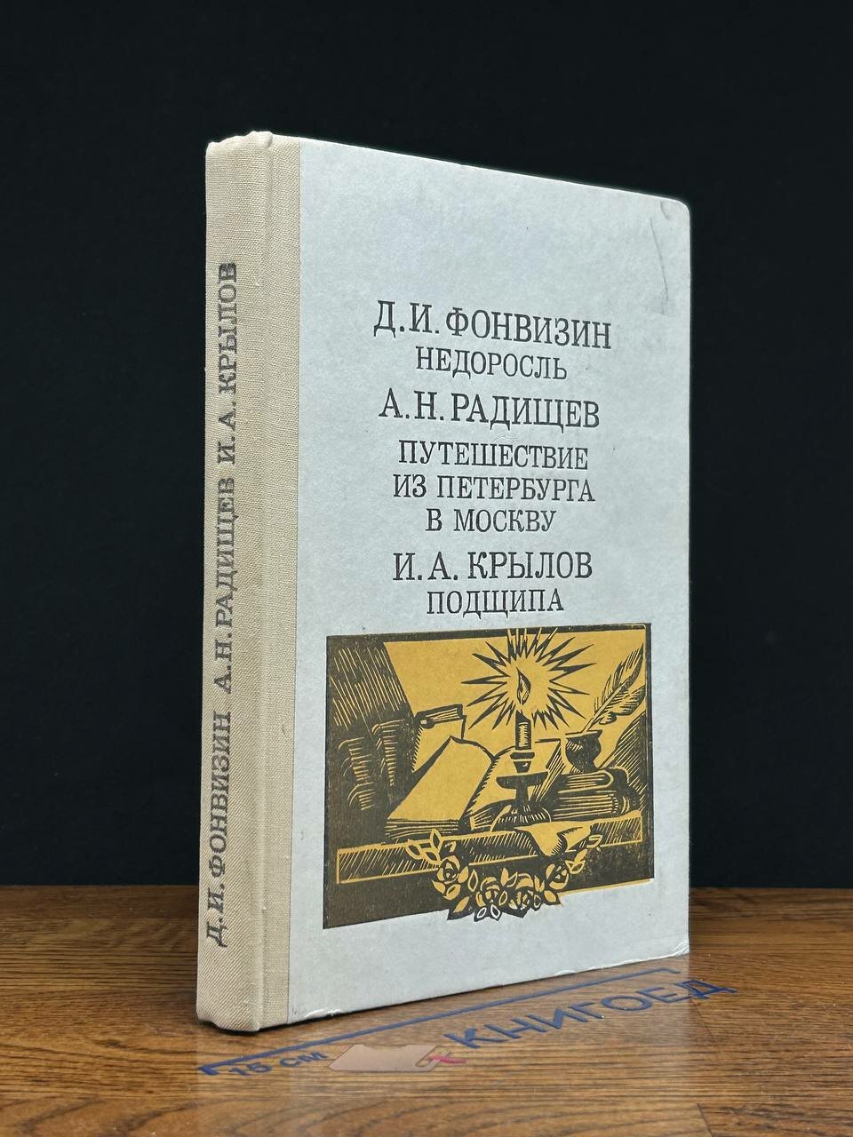 Книга. Недоросль. Путешествие из Петербурга в Москву. Подщипа 1988 (2043200270895)