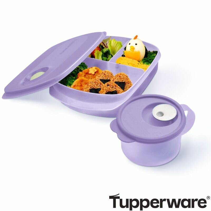 Емкости "Новая волна" (1л и 460мл) для разогрева в СВЧ , Tupperware