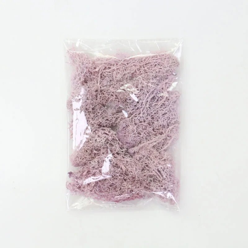 Искусственный мох фиолетовый 20 г, Color: H