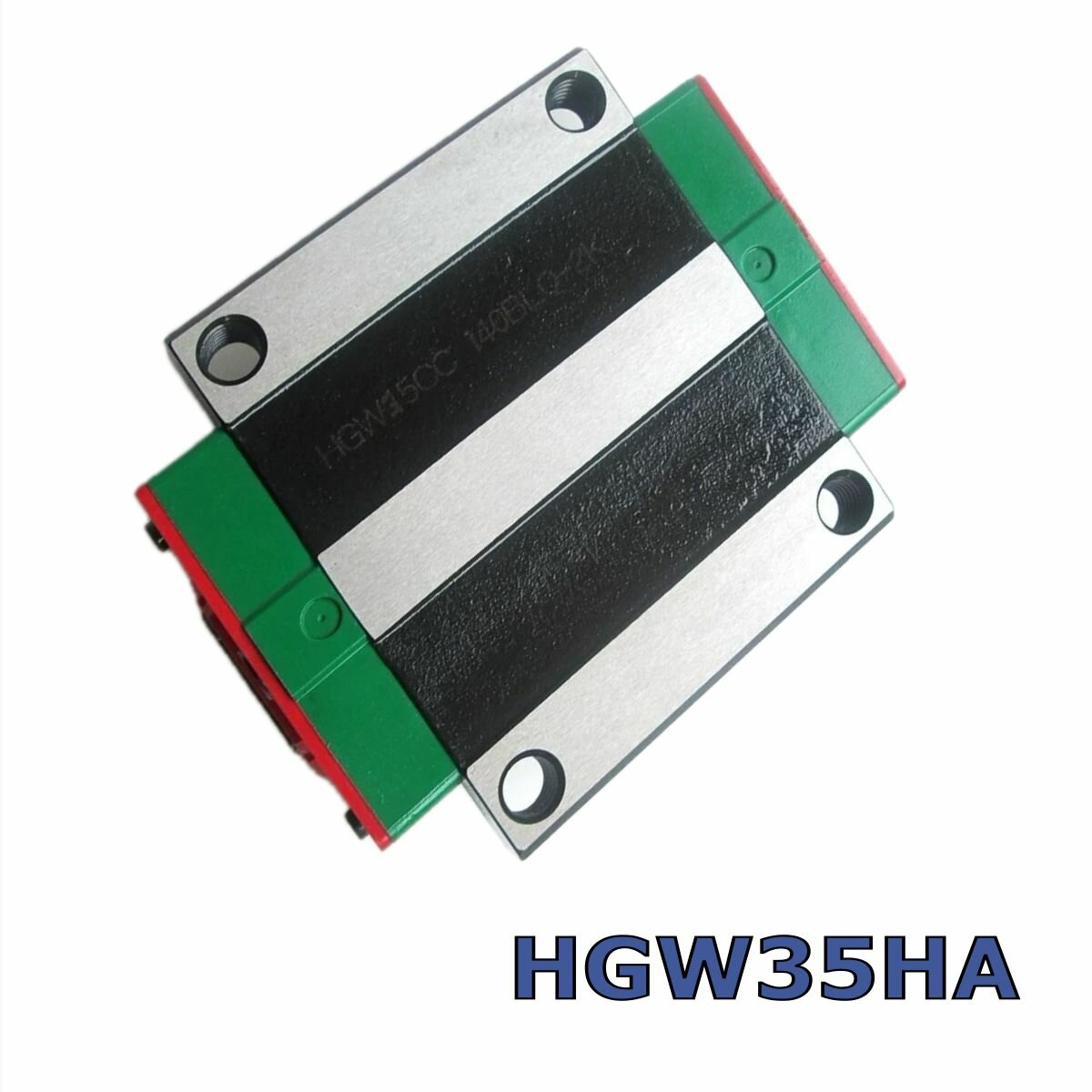 Каретка HGW35HA с широким фланцем удлинённые для профильных рельсов