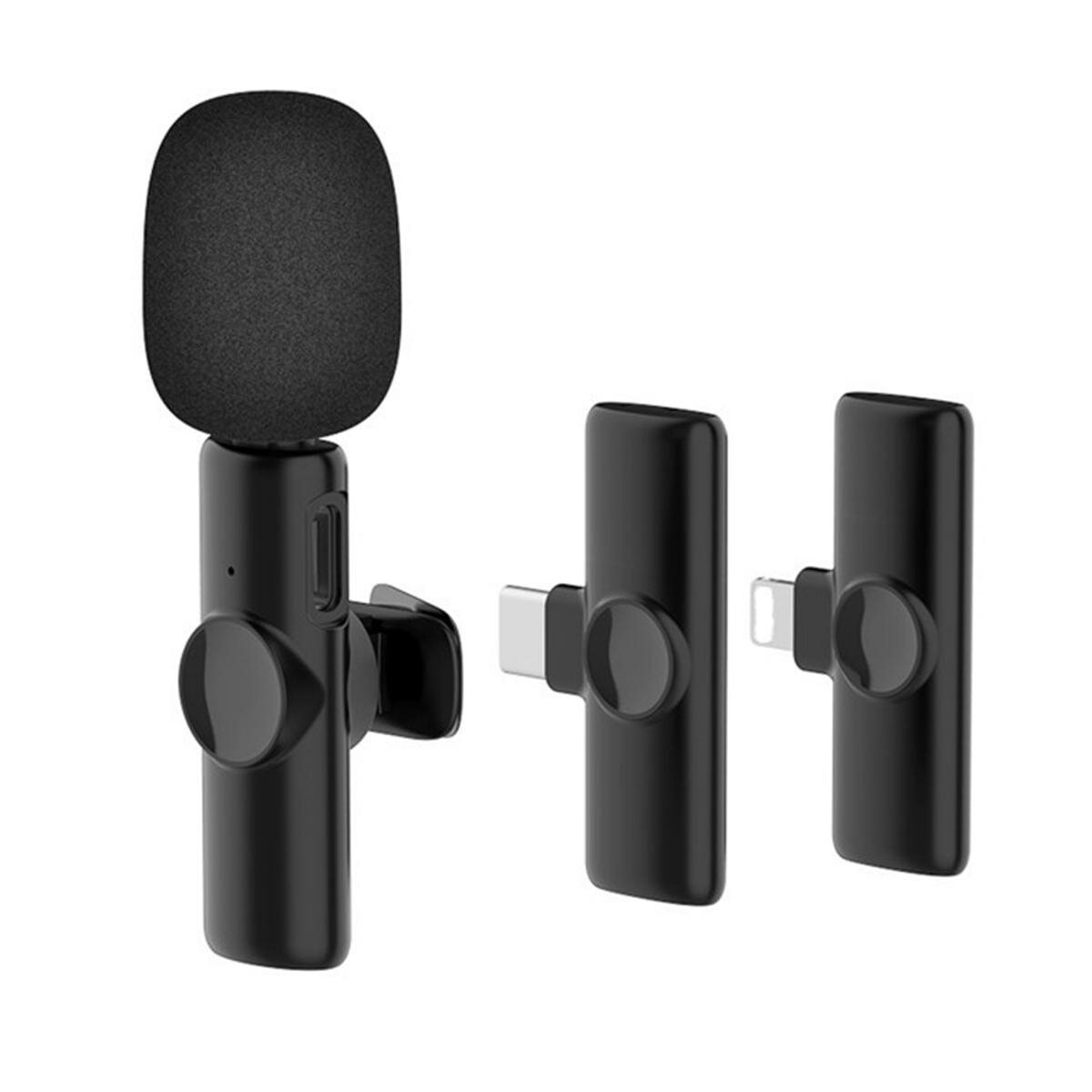 Беспроводной петличный микрофон K11 Портативный аудио-видеозапись интервью Мини-микрофон для Android Youtube Игры Прямая