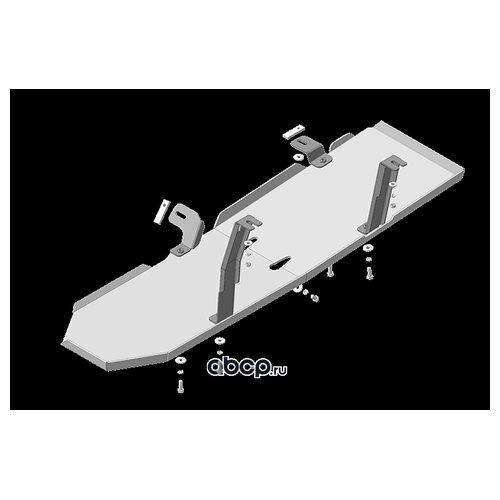 Защита алюминиевая т Motodor 32905