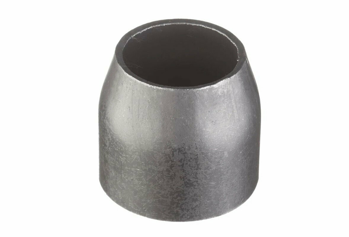 Переход под сварку DN76х57 кованый черная сталь, рабочее давление 16 бар