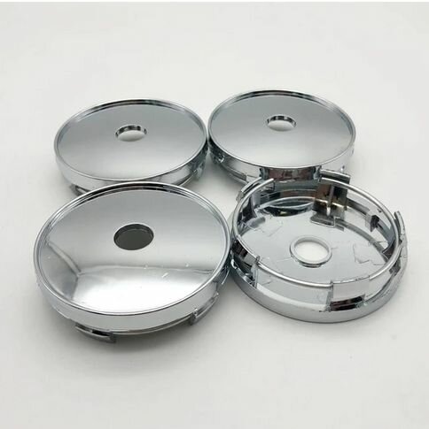 Колпачки-заглушки универсальные для литых дисков, комплект 4шт, 60-56-9мм