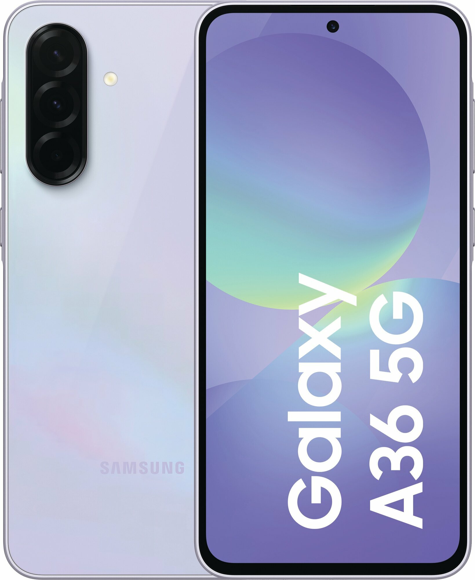 Смартфон Samsung Galaxy A36 5G 8/256 ГБ, Dual: nano SIM + eSIM, лавандовый