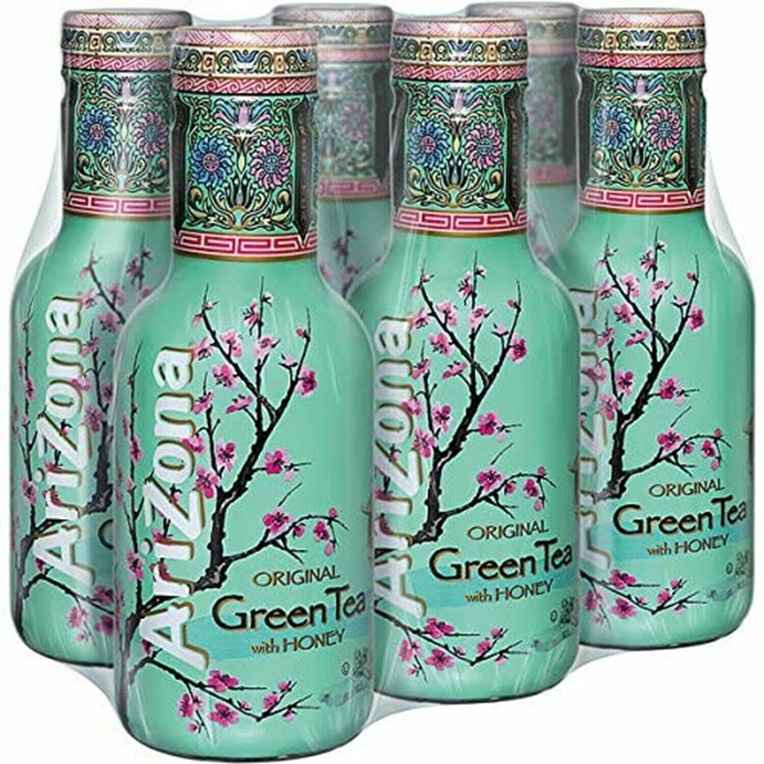 Arizona Green Tea with honey / Зеленый чай с медом 0,5л./6шт. Аризона