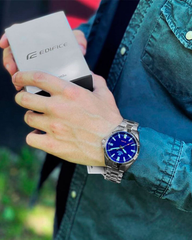 CASIO Edifice, синий — фото 1