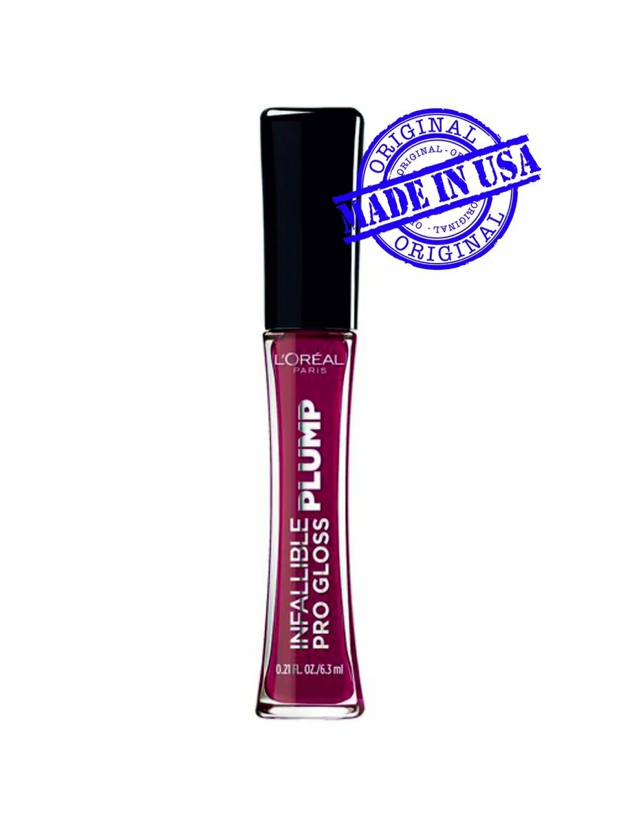 Помада Infallible Pro Gloss Plump Lip TON 611 Ruby Sheen