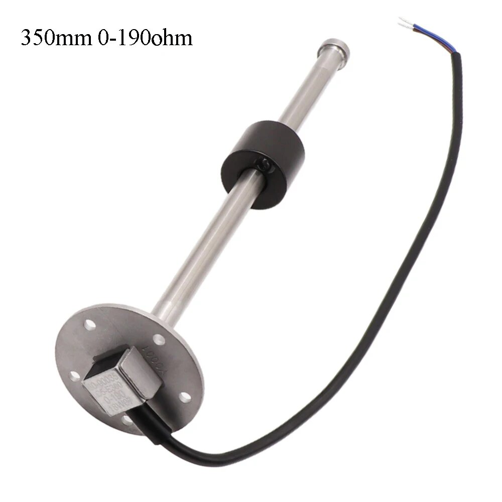 Датчик уровня топлива, 150/200/250/300/350/450 мм, подходит для 0 ~ 190 Ом/240 ~ 33 Ом, для лодки, автомобиля, датчик отправки топлива, датчик уровня воды 350mm 0-190ohm