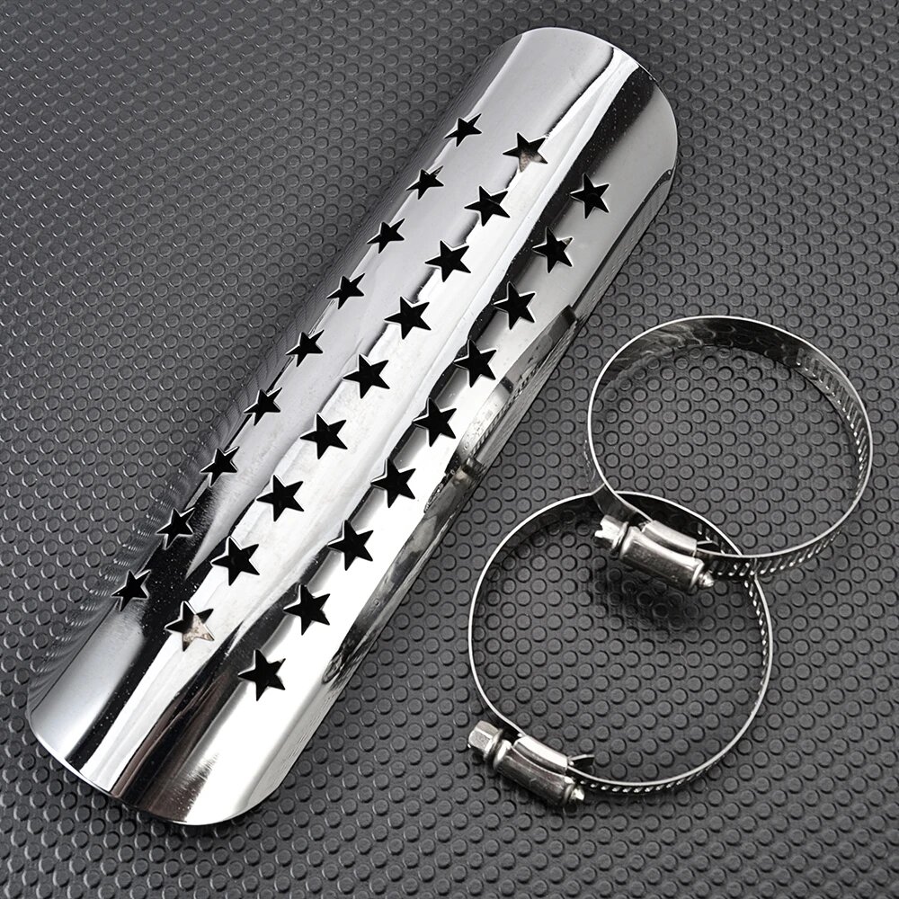 Универсальный мотоциклетный глушитель, теплозащитный экран, защита пятки D2