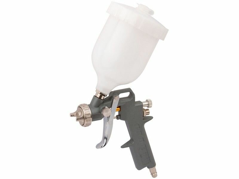 Краскопульт пневматический верхний бачок 1,5мм.