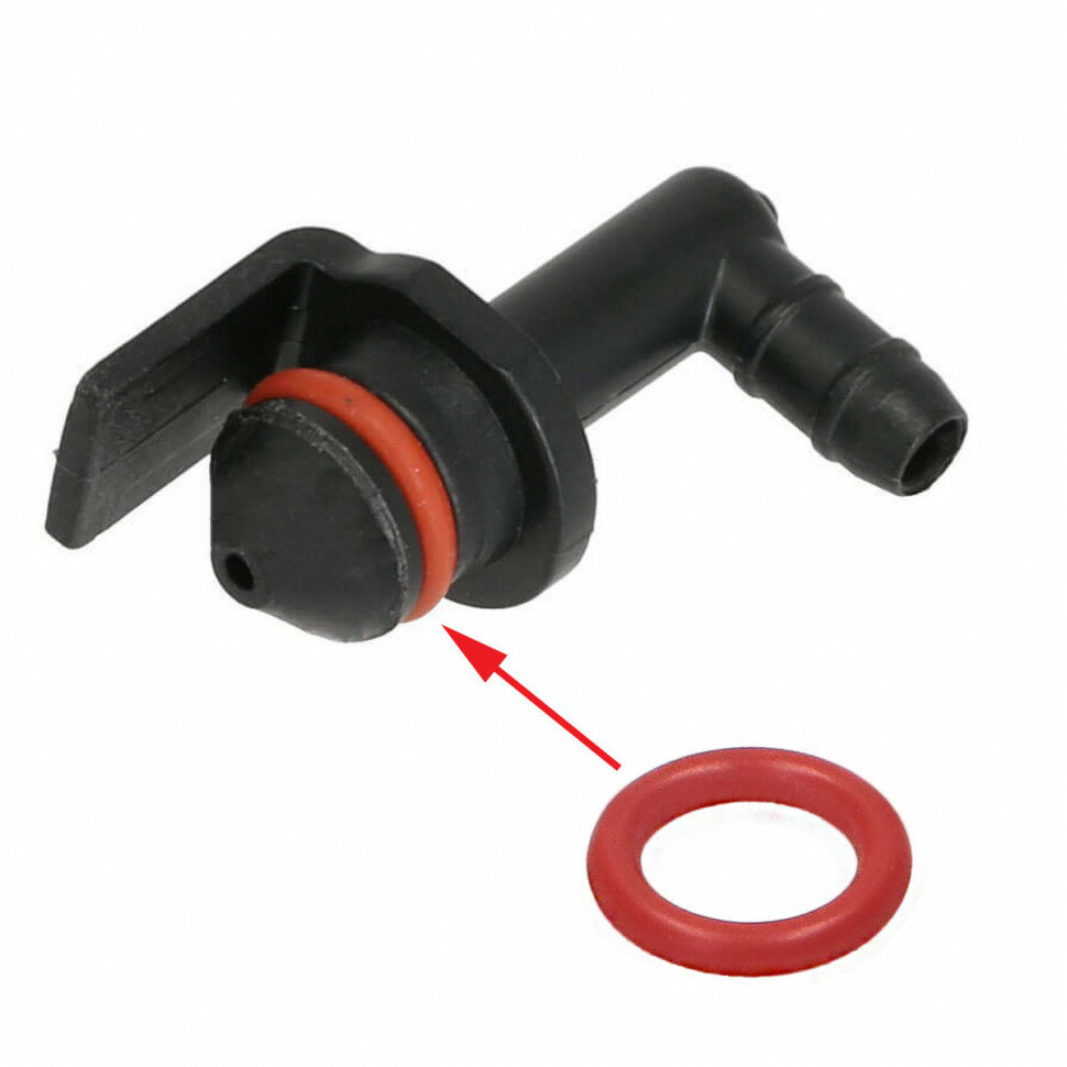 Уплотнитель в молочник кофемашины PHILIPS, SAECO, GAGGIA, DELONGHI NM01.028