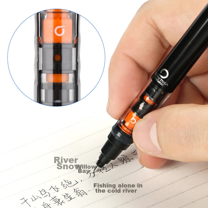 Mitsubishi (Uni) KURUTOGA Mechanical Pencil, 0.5mm, Automatic Rotating Lead, Break-Resistant, for Drawing, Students' Exams, And Activities, M5-452, Black Barrel, Single Pencil