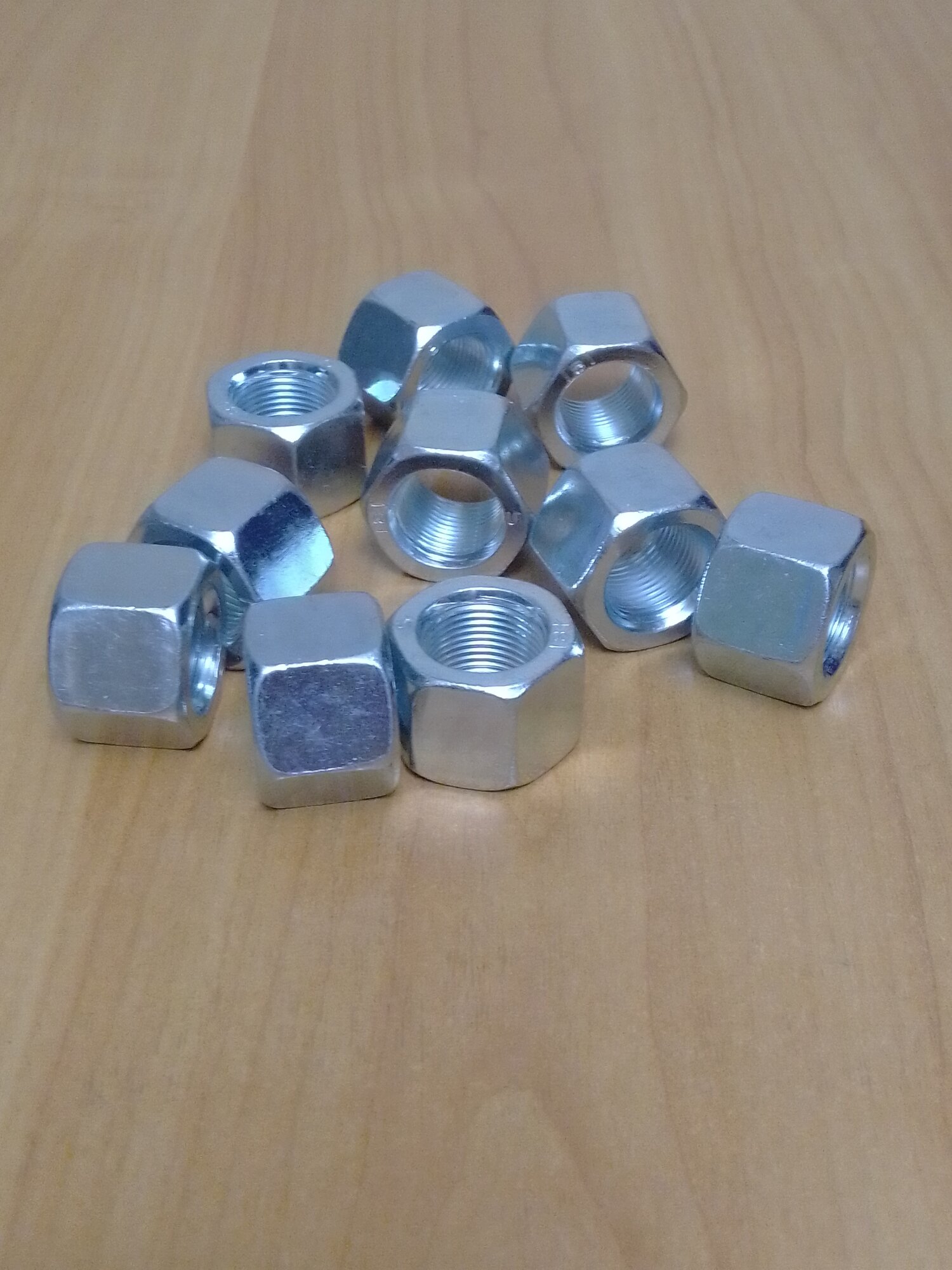 Гайка задней стремянки М20х1,5 для автомобилей Газ-53,3307, ЗИЛ-130 и др. Комплект 10 штук. Россия, кммз. 292931-п29