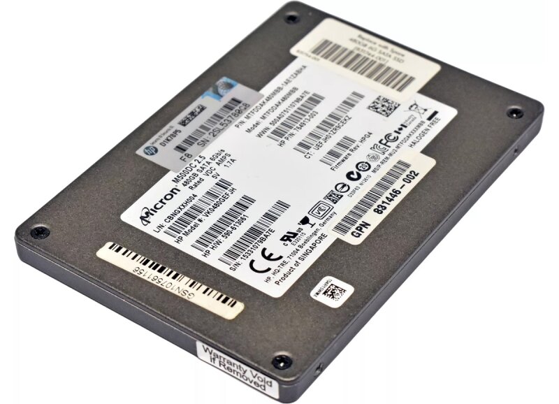 Жесткий диск HP 789360-001 480Gb SATAIII 2,5" SSD
