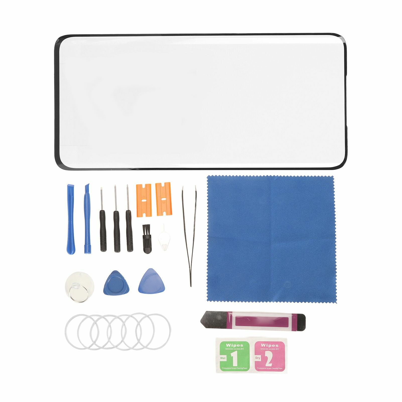 Комплект закаленного стекла для замены экрана OnePlus 7 Pro