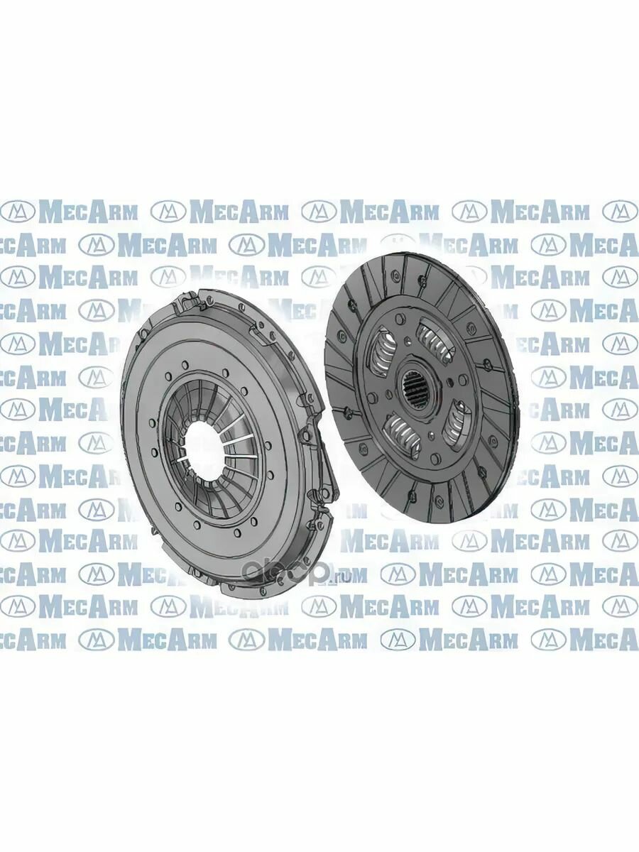 Комплект сцепления 230 mm без выжим.
