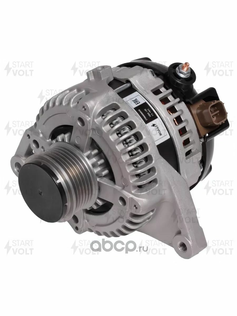 Генератор 12V 100A со шкивом.