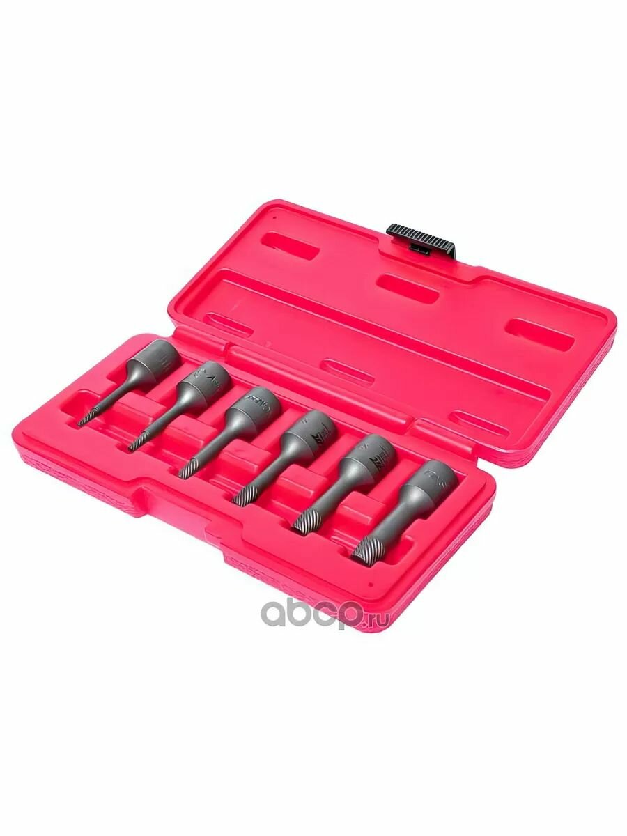 Набор экстракторов обломанных болтов 6 пр мм, 3 8, для