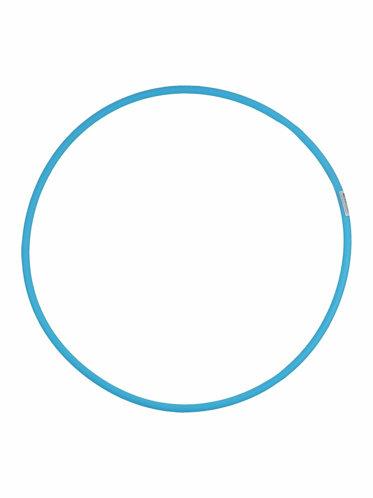 Детский облегченный пластиковый обруч для гимнастики, спортивный инвентарь для тренировок и фитнеса, диаметр 70 см, цвет голубой