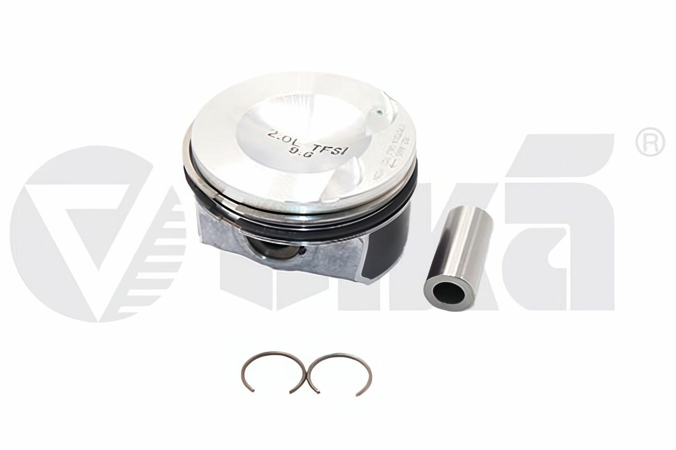 Ремонтный поршень в сборе +0,25мм для Ауди Фора, Сеат Леон, Шкода Суперб 2, Фольксваген Гольф 6, Пассат CC B6 11071701201 VIKA