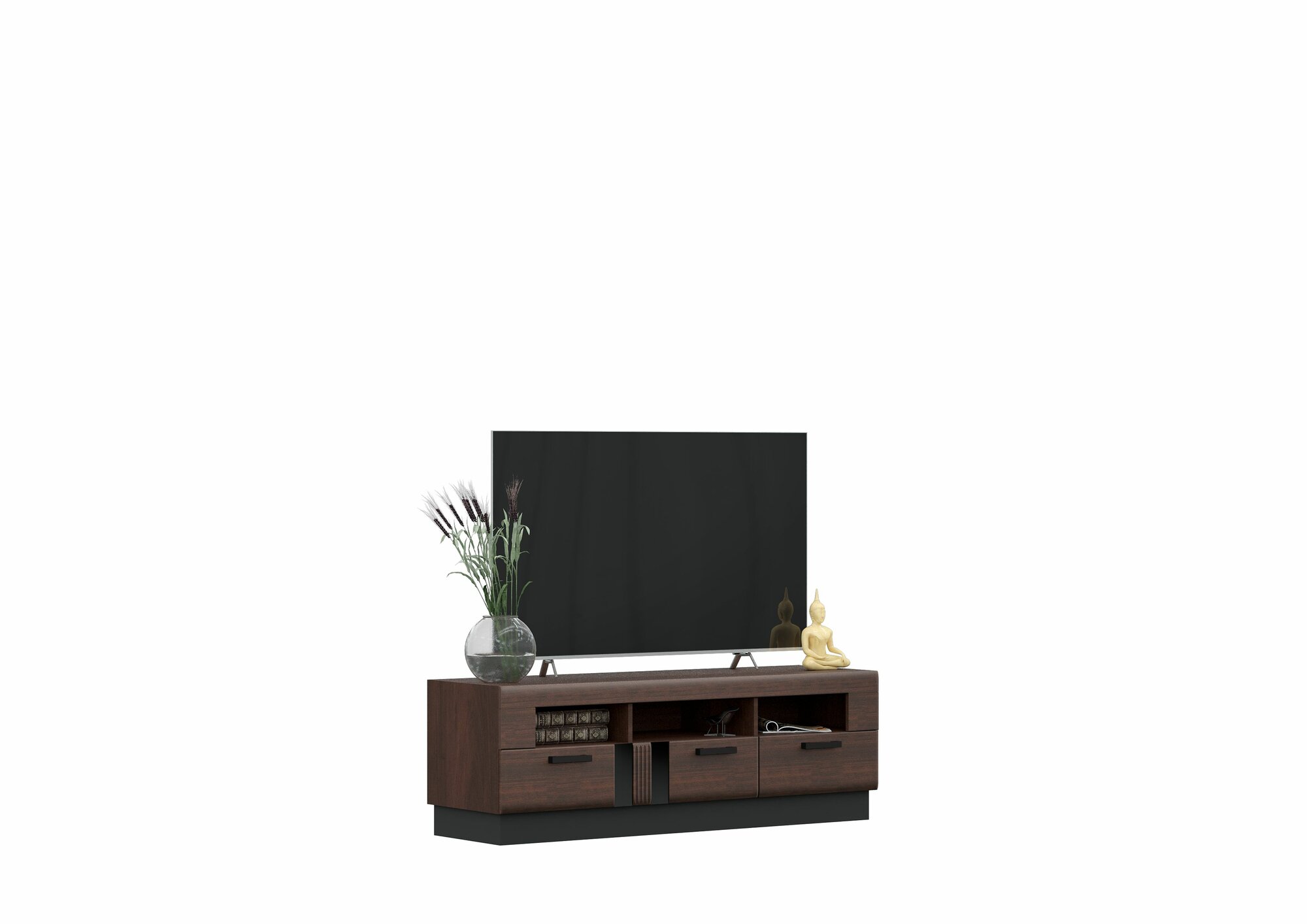 Магнолия Тумба ТВ (Дерево, орех) (Миф)