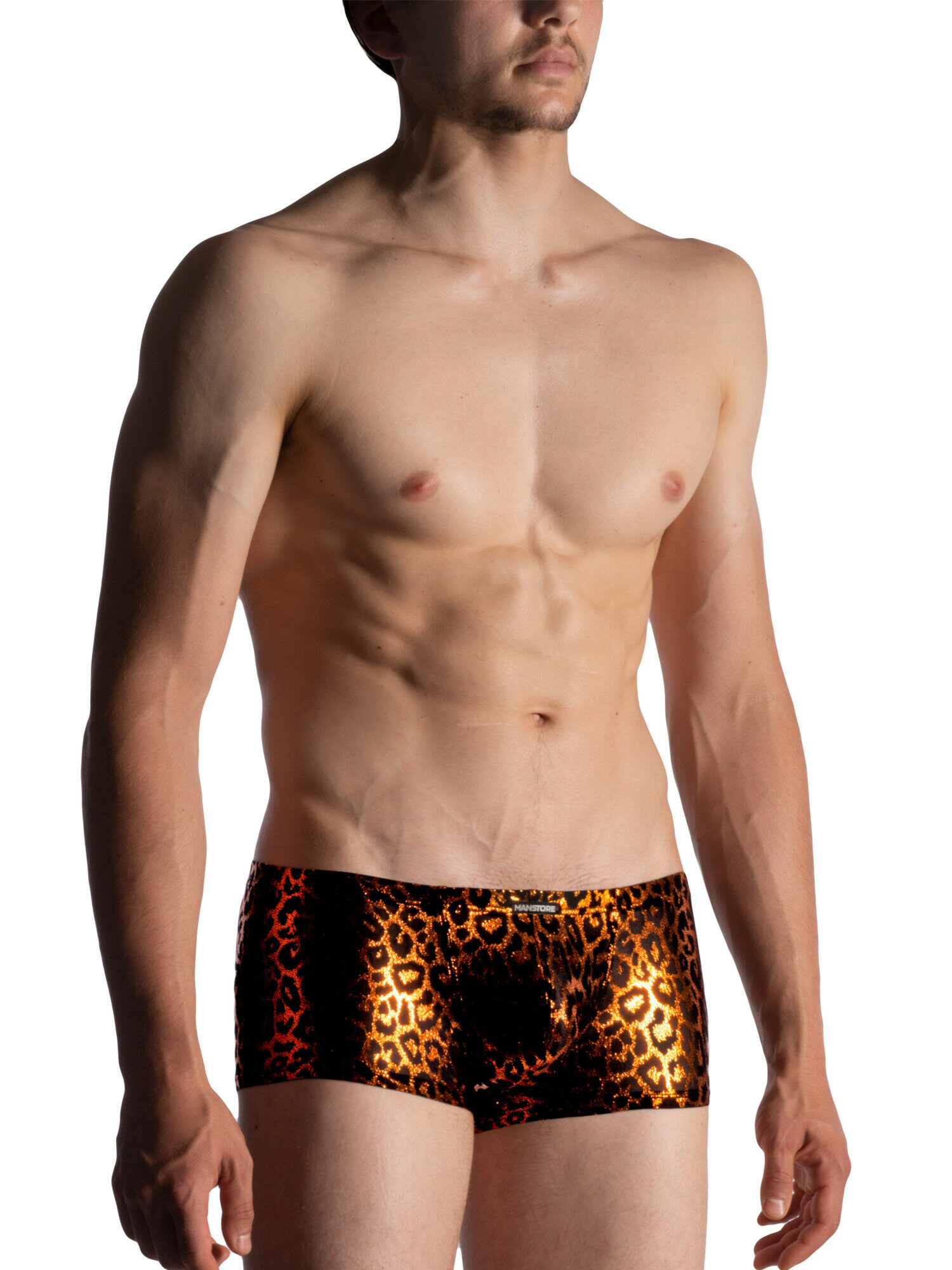 Трусы-боксеры "M958 Micro Pants - Gold" / Manstore / Золотой / Размер S