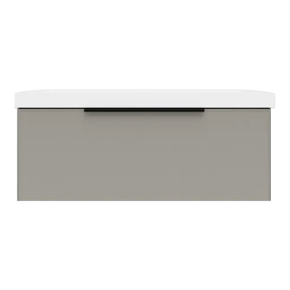 Тумба под раковину подвесная La Fenice SIMPLA FNC-01-SIM-C-100, бежевая