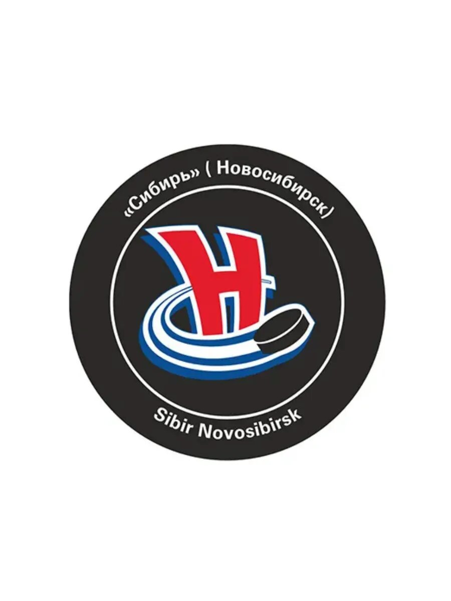 Шайба хоккейная с логотипом 2008 старый лого 1-ст.