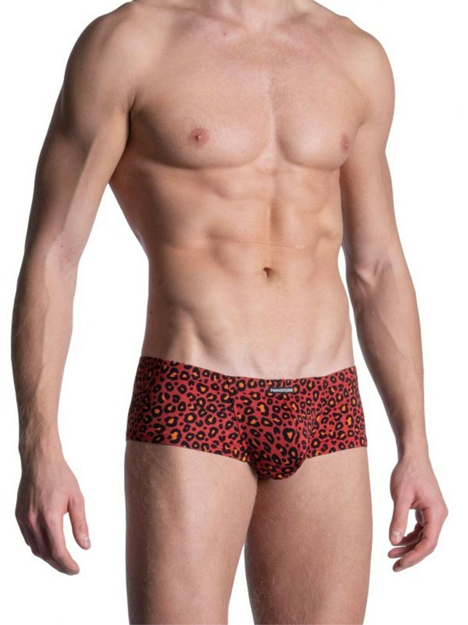 Трусы-хипсы "M800 - Hot Pants Redleo" / Manstore / Красный / Размер S