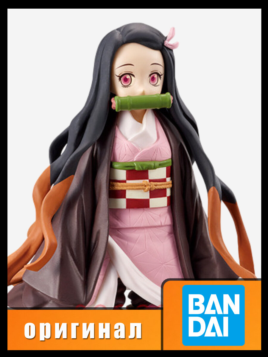 Оригинальная фигурка Nezuko Kamado из аниме Kimetsu no Yaiba / Нэдзуко Камадо «Клинок, рассекающий демонов» 10 см