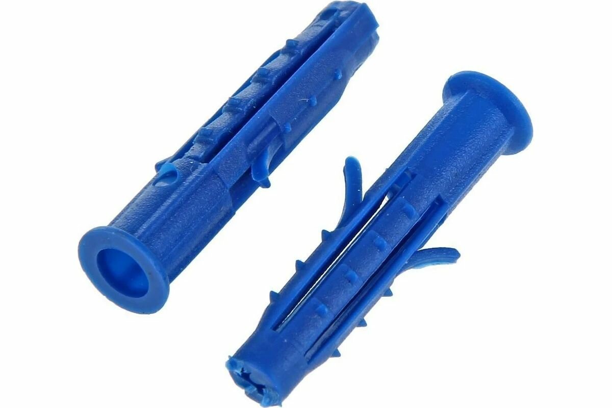 Распорный дюбель Чапай 5х30 шипы+усы, полипропилен 100шт - пакет Tech-Krep 117852