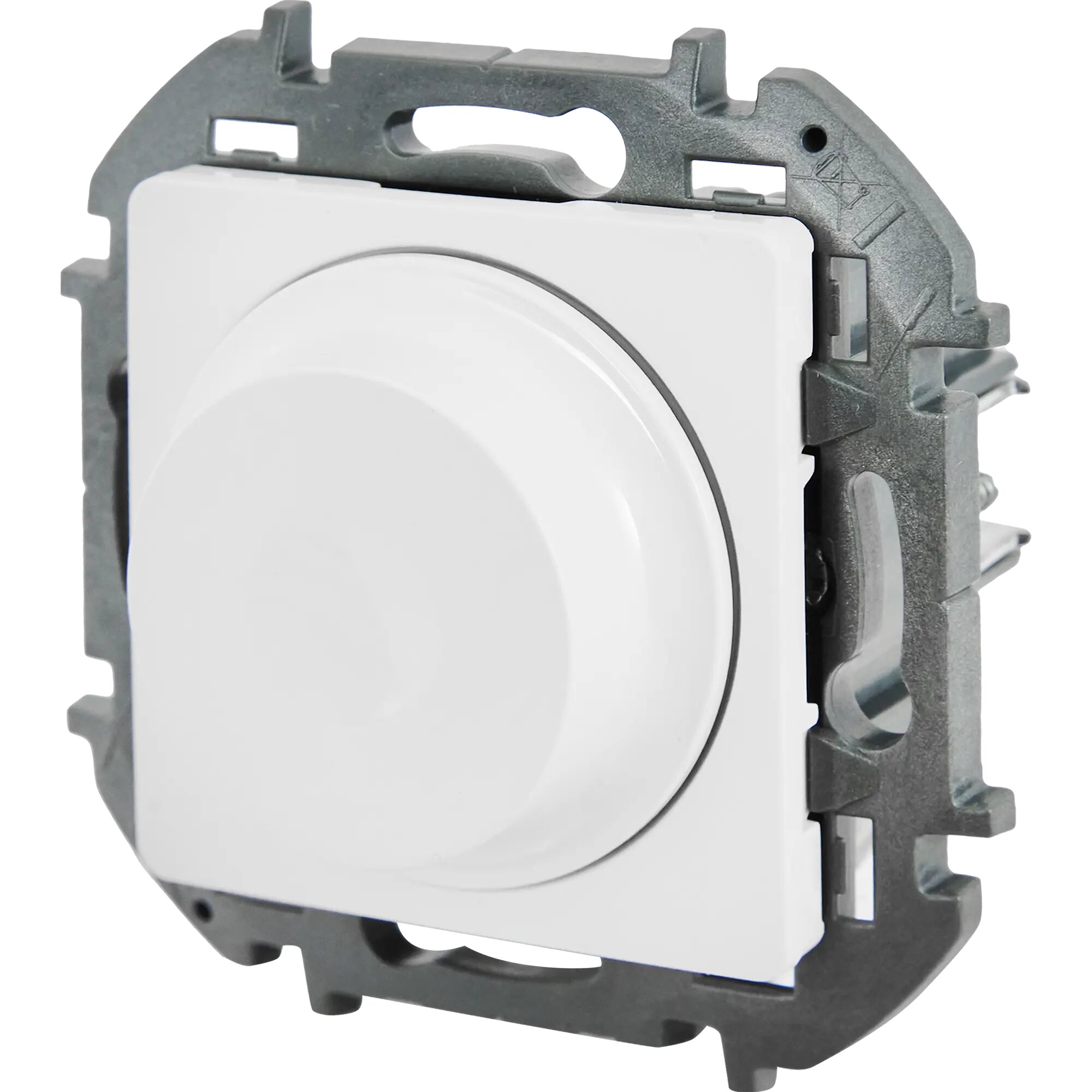 Lexman Lilian Диммер нажимной LED универсальный 300Вт без нейтрали белый корпус