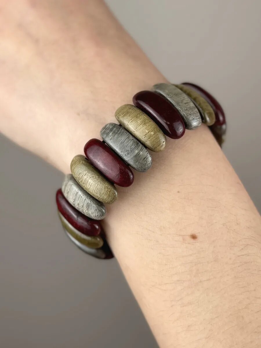 Эластичный браслет Веллери, дерево