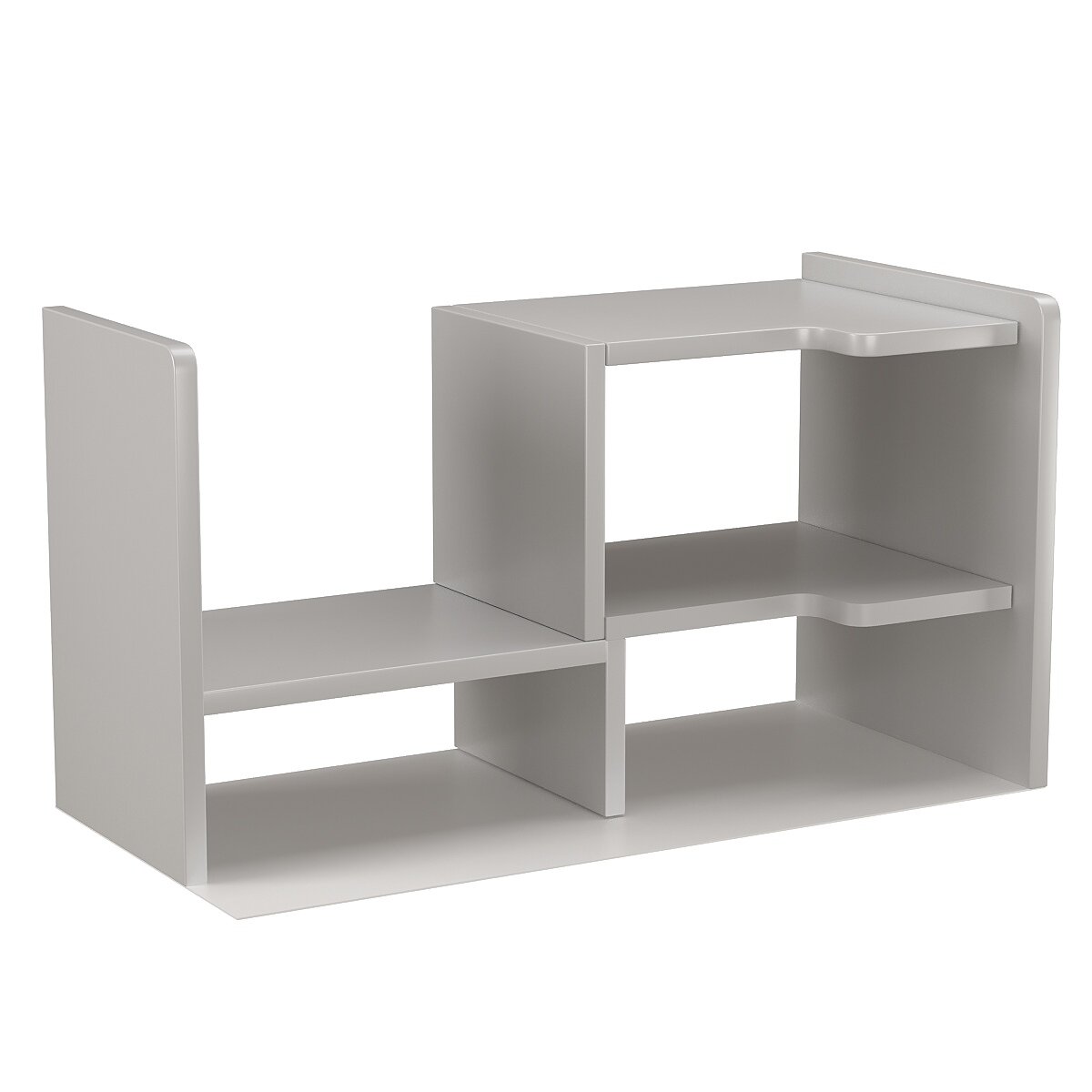 Полка настольная Вектор №28-П, Серый. Производитель товара - компания ТОБ.