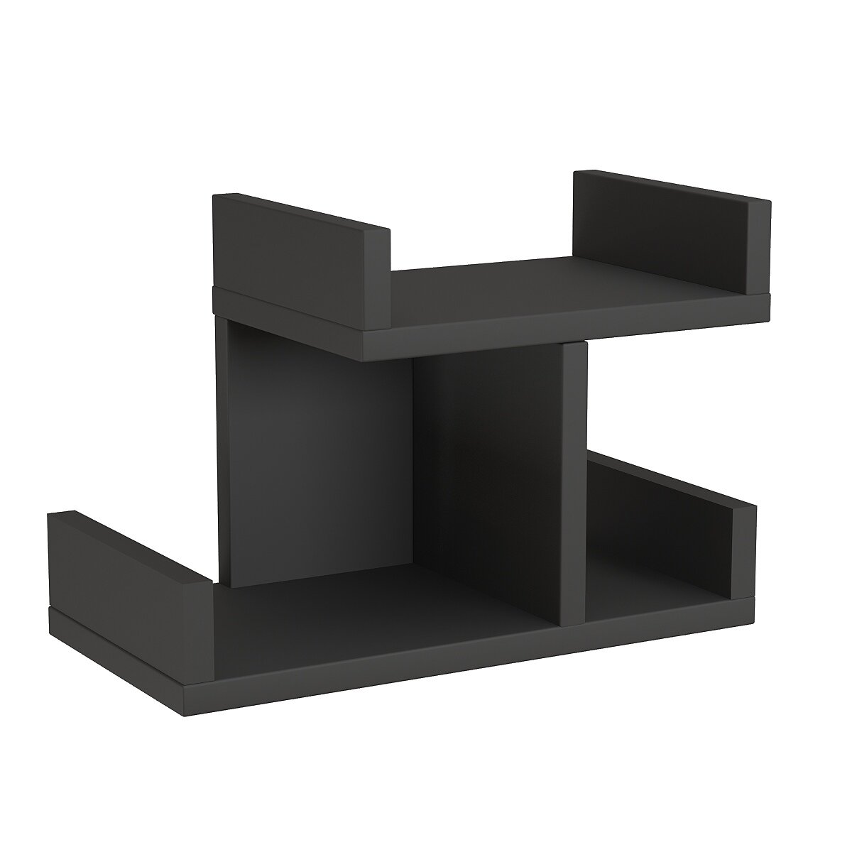 Полка настольная Вектор №17, Черный. Производитель товара - компания ТОБ.