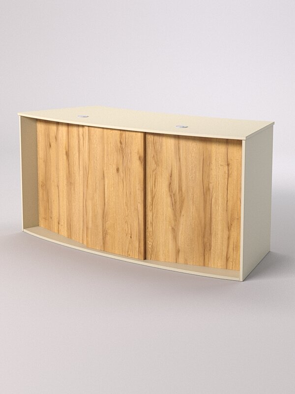 Стол президиума №11, Крем Вайс и Дуб Золотистый. Производитель товара - компания Westcom.