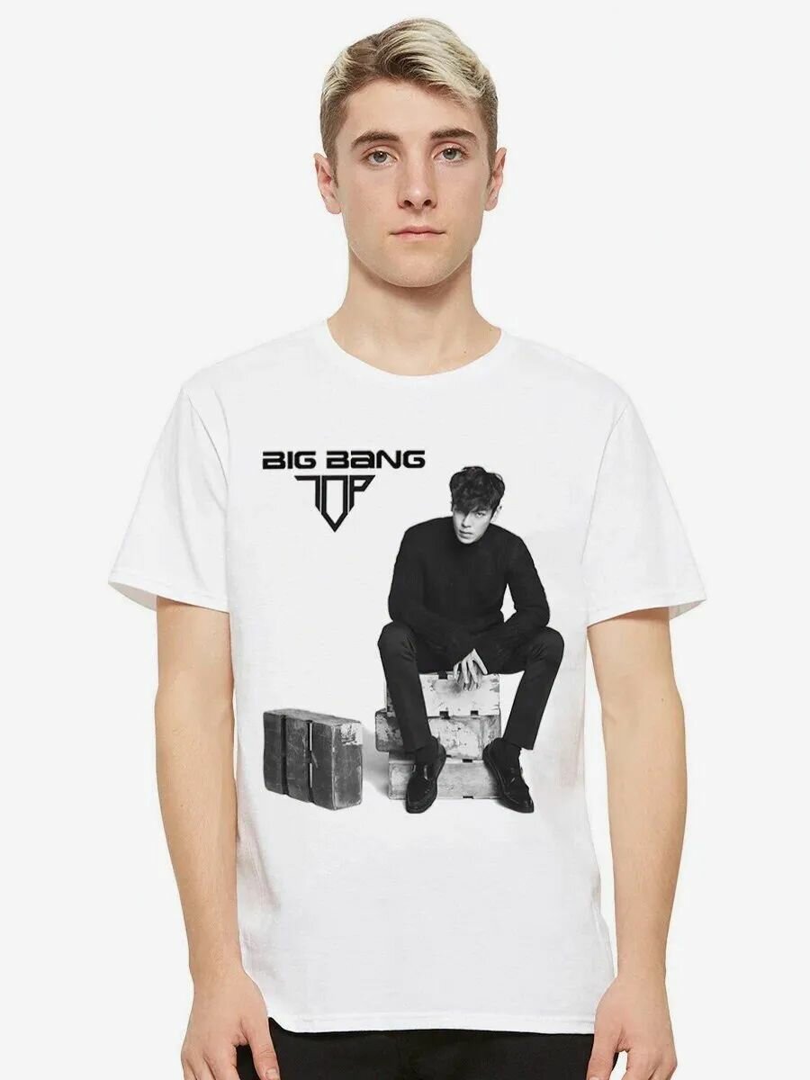 Футболка Design Heroes Big Bang / K-Pop / Мужская белая XS