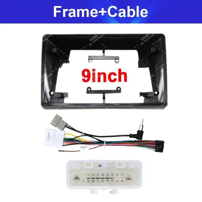 9 "для Nissan Primera 2001-2008 автомобильный радиоприемник Android стерео GPS MP5 Frame Cable Set