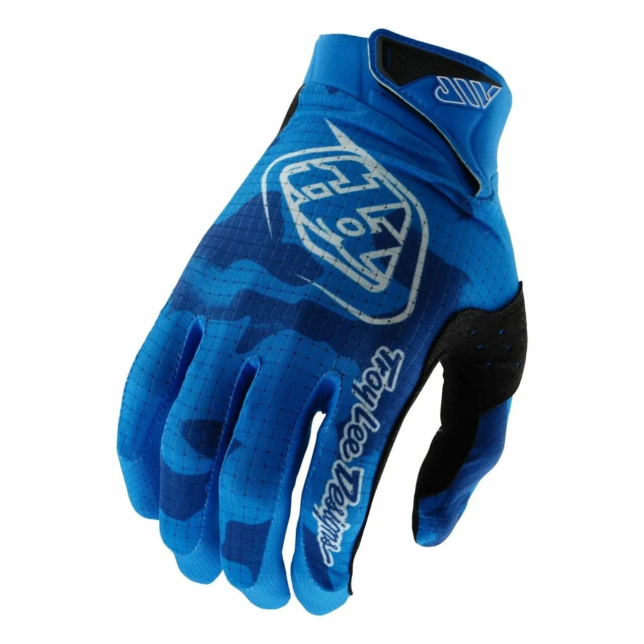 Мотоперчатки подростковые Troy Lee Designs Youth Air Blotted Bright Blue-M, (447172001)-XS