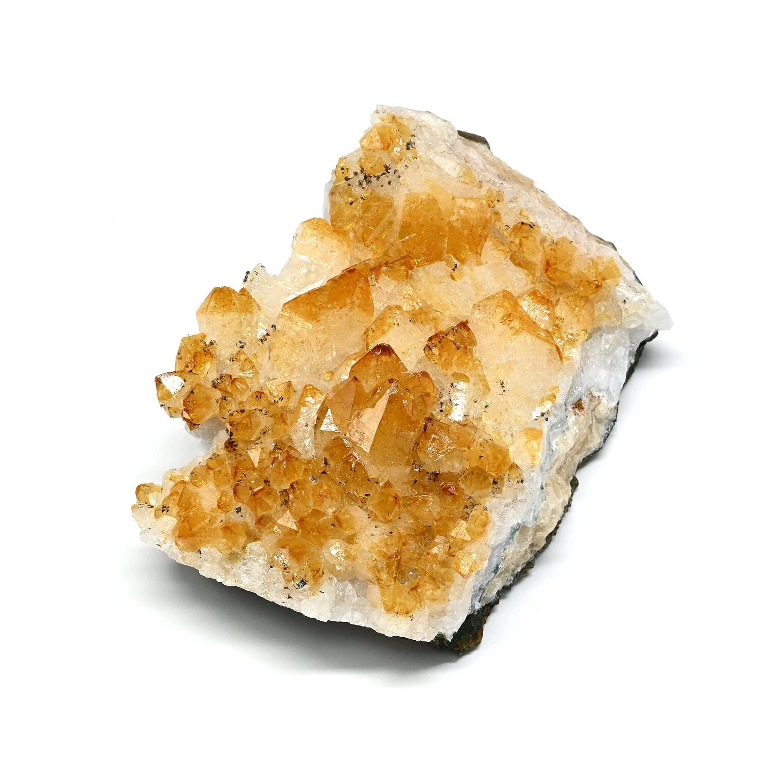 Друза цитрин 90*59*37мм, 294г, (S). .