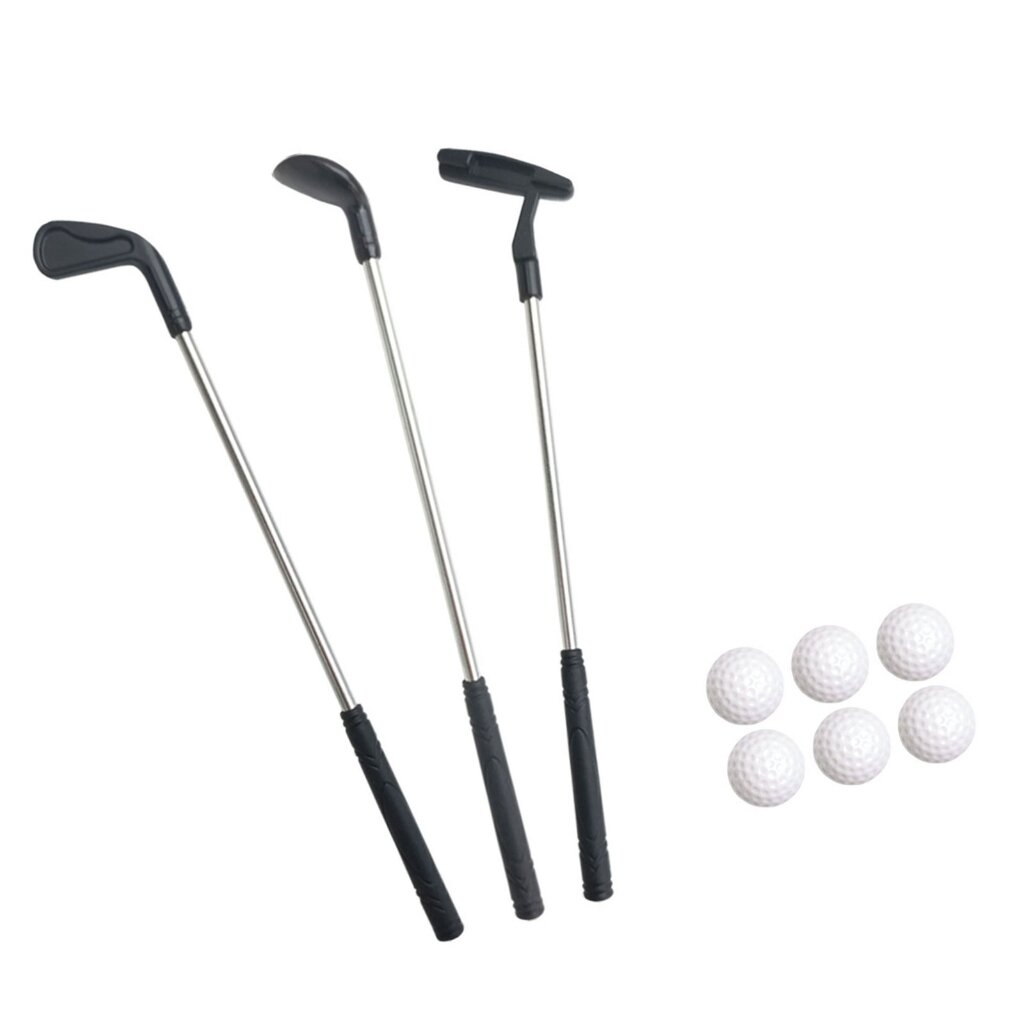 Набор клюшек для мини-гольфа Настольная игра для офиса Семейные сборы активные наборы для гольфа