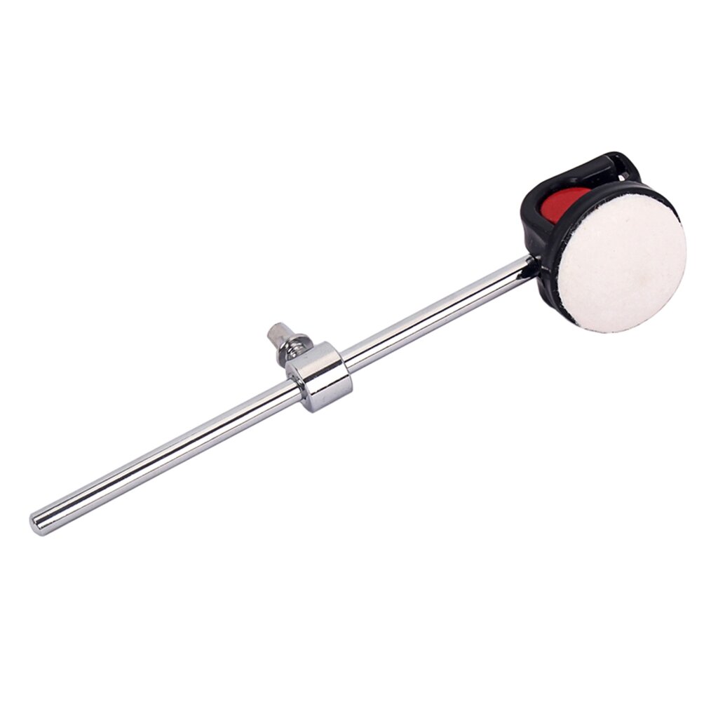 Войлочный Барабан Педальная Колотушка Ударный Инструмент Accs Kick Drum Колотушка Для Бас-барабана Ножная Колотушка Замена Головки Молотка